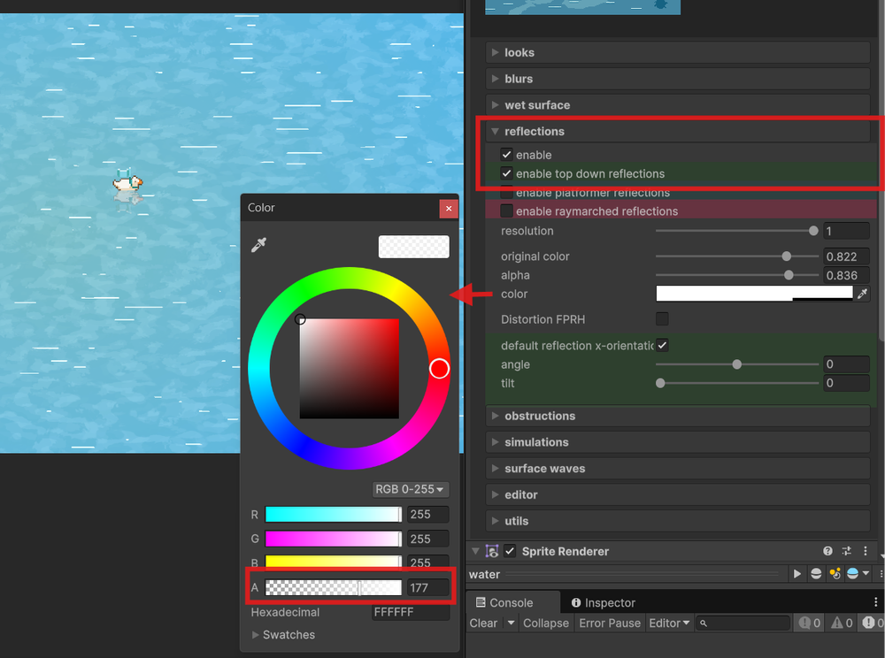 如何在 Unity 實現 2D 水流效果 - Modern 2D Water
