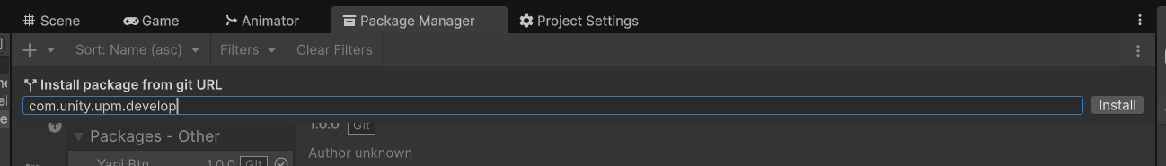 如何製作自己的 Unity Package