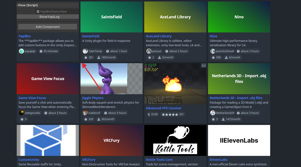 如何製作自己的 Unity Package