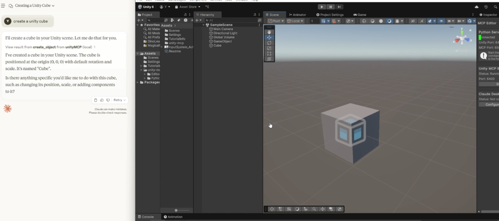 Unity MCP 架設方法