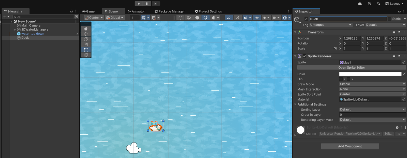 如何在 Unity 實現 2D 水流效果 - Modern 2D Water