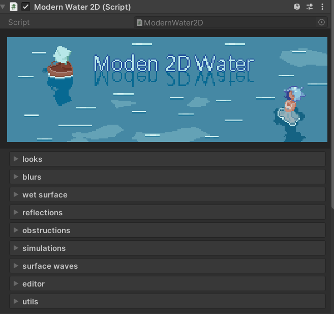 如何在 Unity 實現 2D 水流效果 - Modern 2D Water
