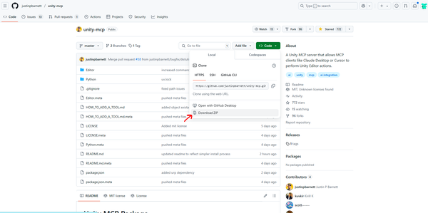Unity MCP 架設方法